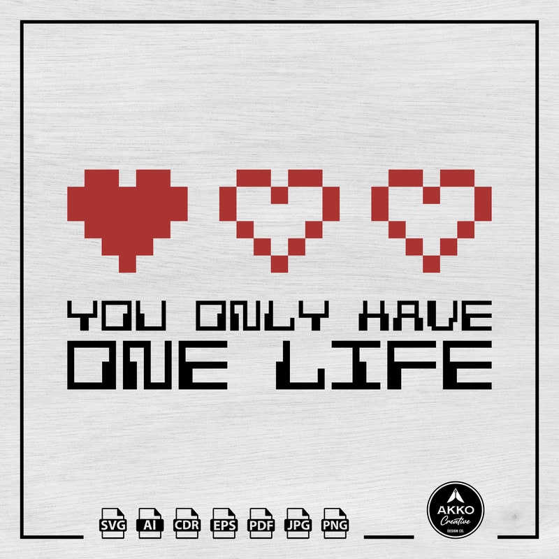 Only One Life - Etsy