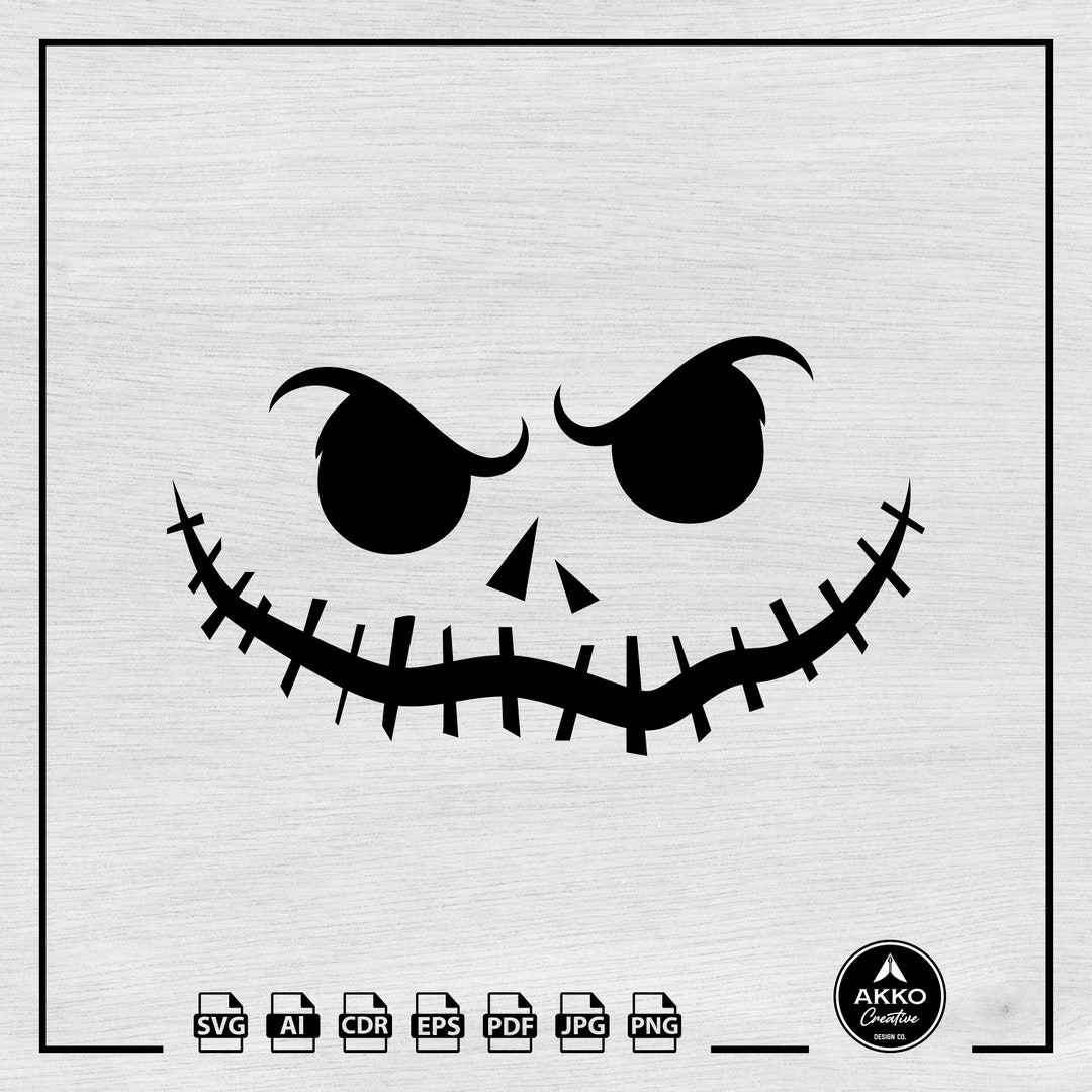 Pumpkin Face Svg Png, Scary Face Svg Png, Halloween Face Svg Png ...