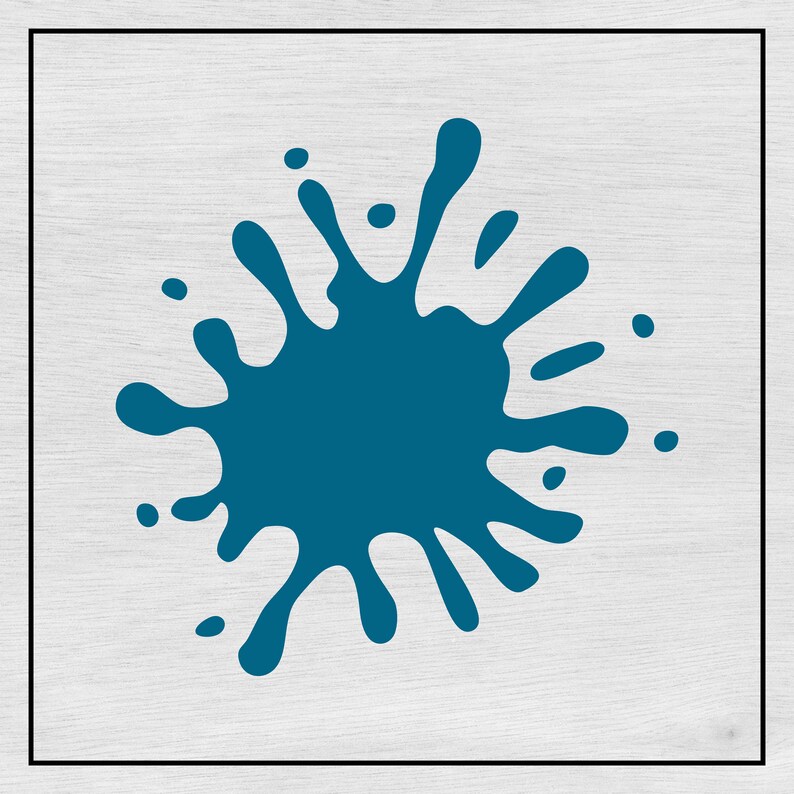 Paint Splatter Svg, Png, Color Splash Svg Png, Ink Splatter Svg Png ...