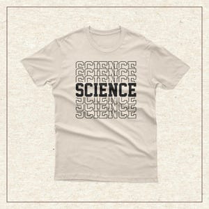 Science Svg Png, Science Layered Letters Svg, Stacked up Letters ...