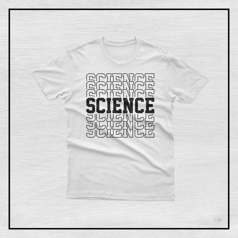Science Svg Png, Science Layered Letters Svg, Stem Svg Png, Stacked up ...