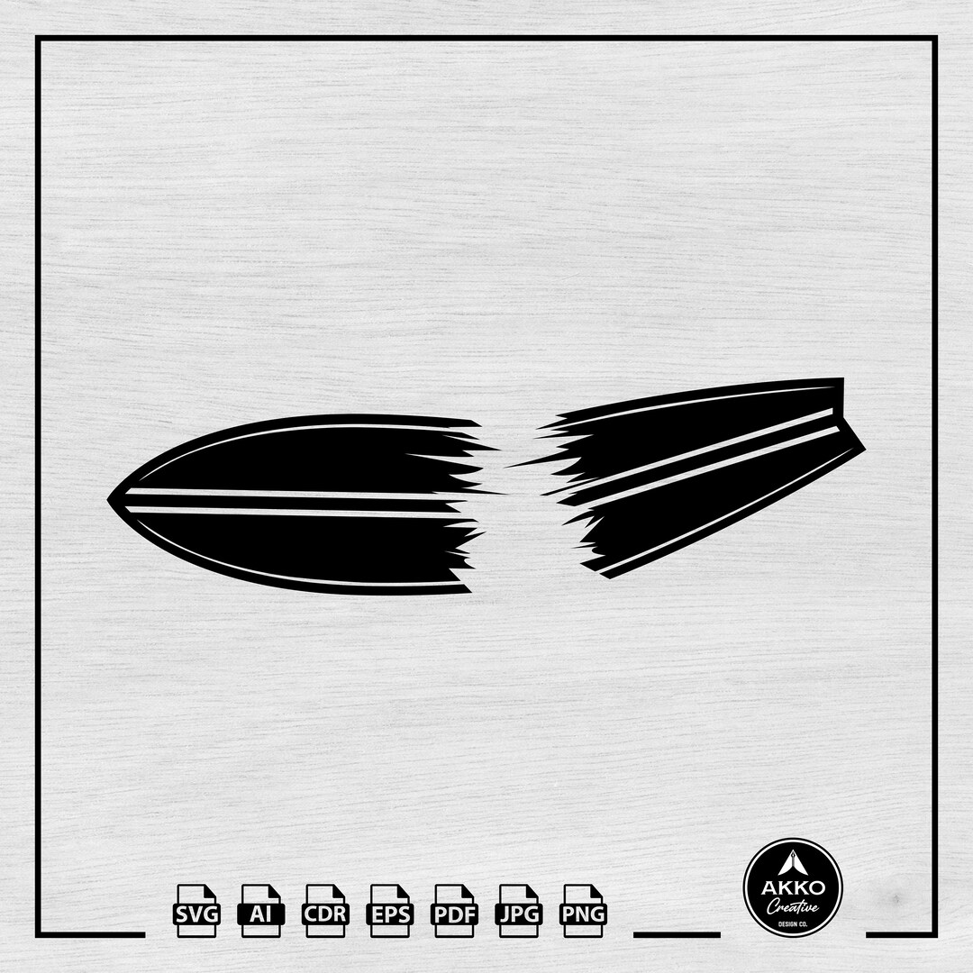 Broken Surfboard Svg, Surfboard Svg, Surf Svg, Surfing Svg, Surfer Svg ...