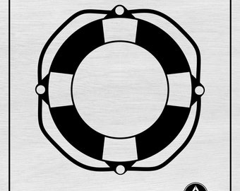 Life Preserver Svg Png, Life Buoy Ring Svg, Rescue EMT Svg, Life Line ...