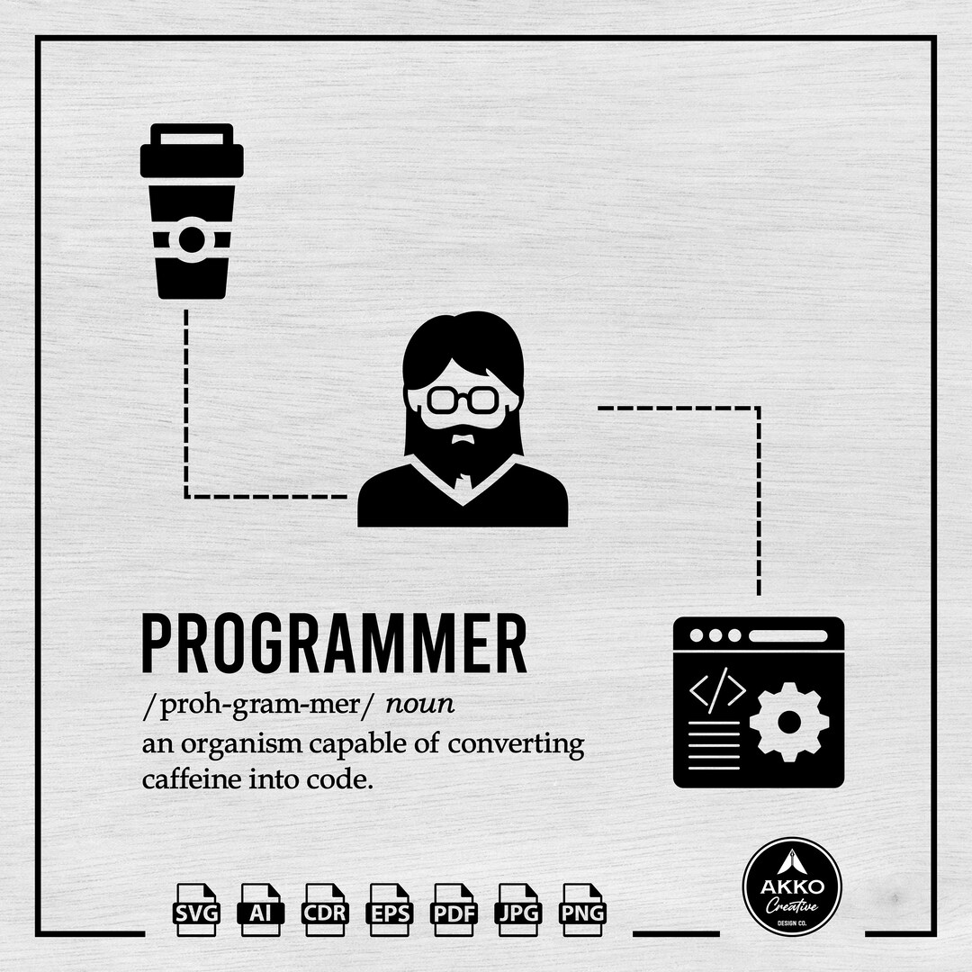 Programmer Svg Png Software Engineer Svg Coder Svg Coding Svg Dictionary Definition Svg Svg