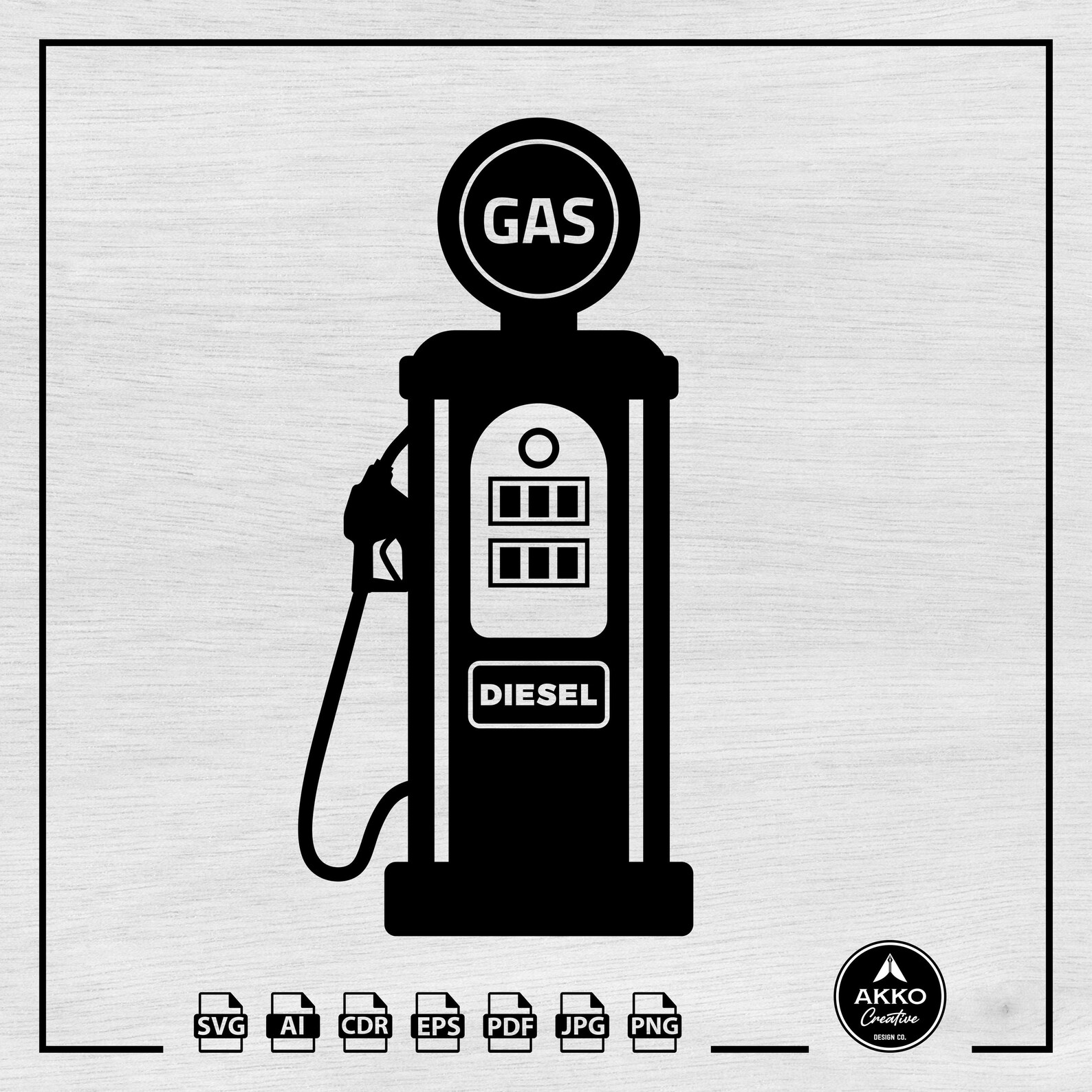 Gas Pump Svg Png, Fuel Pump Icon, Gasoline Svg, Oil Pump Svg, Petrol ...