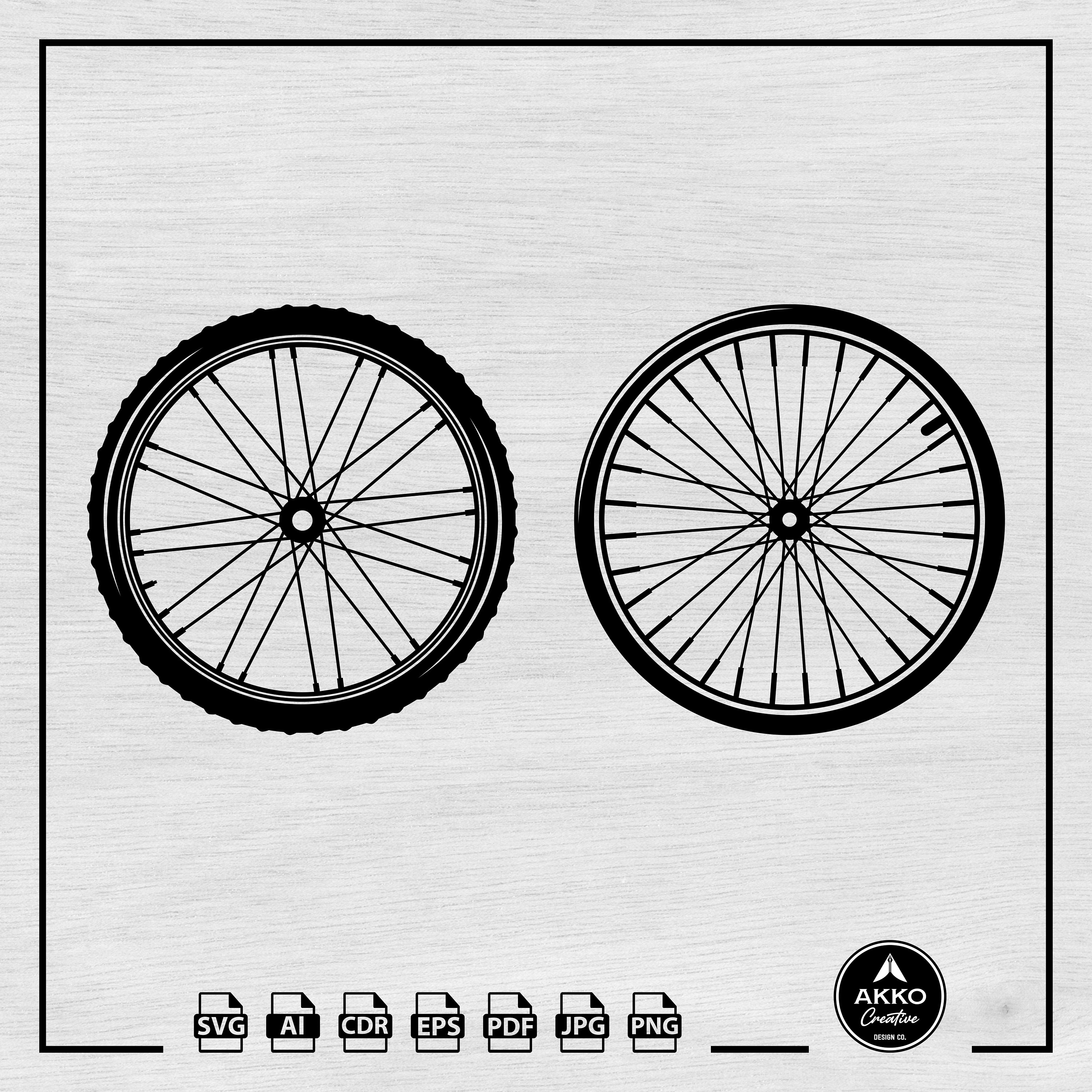 Bicycle Wheel Svg Png, Bicycle Tire Svg, Cycle Wheel Svg, Bike Tires ...