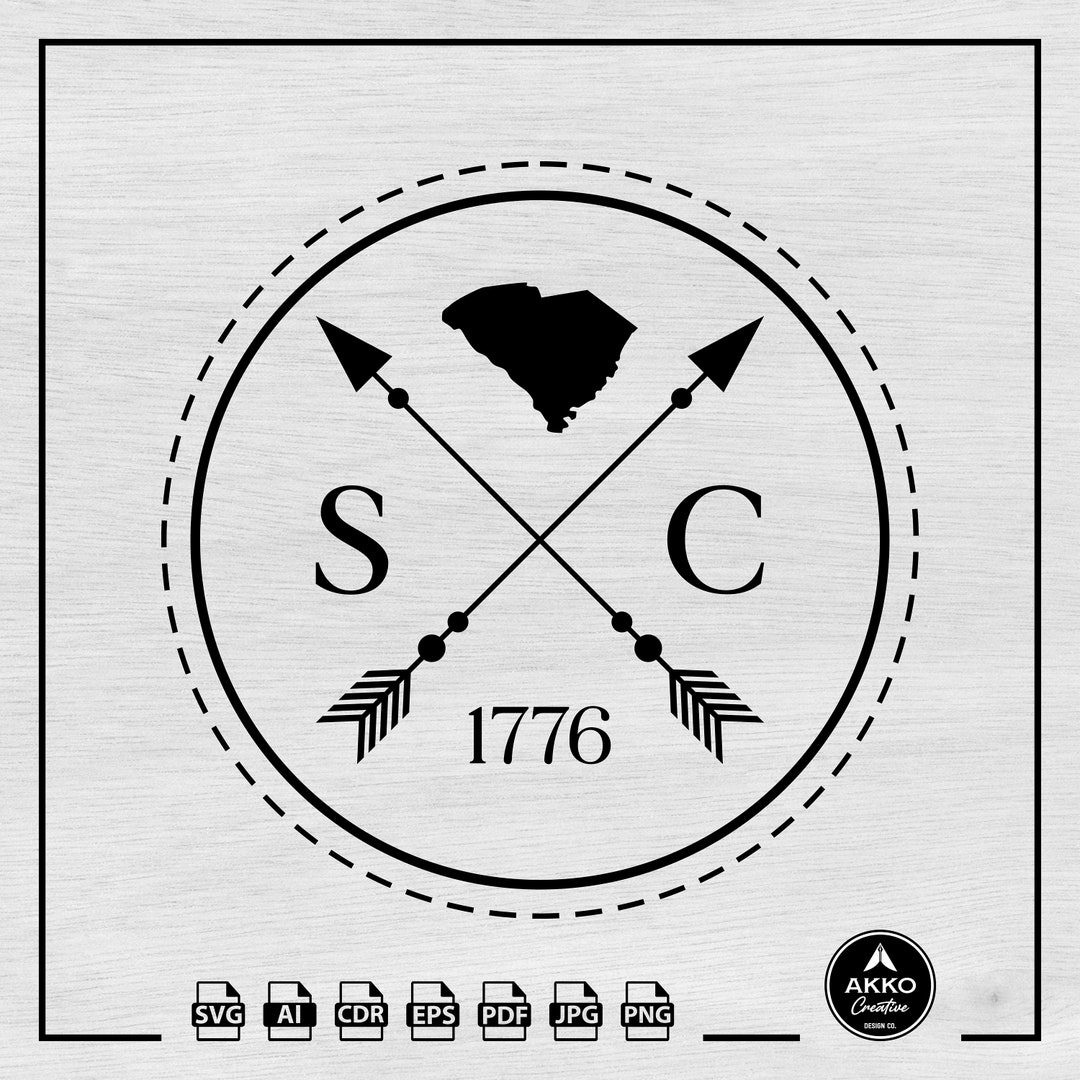 South Carolina Svg Png, South Carolina State Svg, South Carolina ...