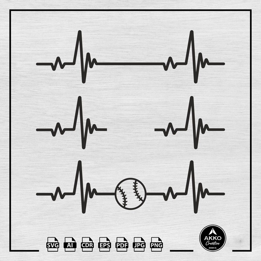 Heartbeat Svg Png, Heart Rate Svg, Heartbeat Golf Svg, Heartbeat Pulse ...