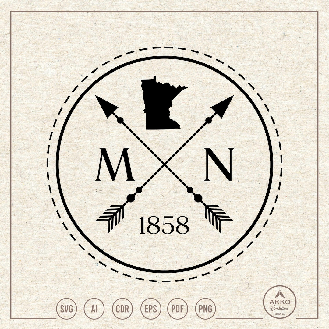 Minnesota Svg Png, Clipart, Cricut Silhouette Cut File - Etsy