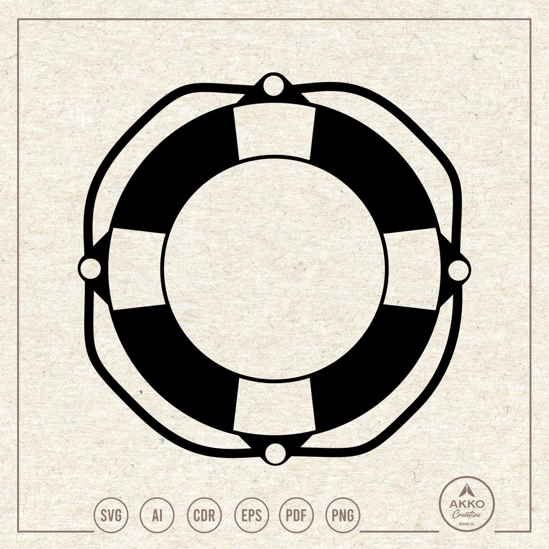 Life Preserver Svg Png, Nautical Clipart, Cricut Silhouette Plotter Cut ...