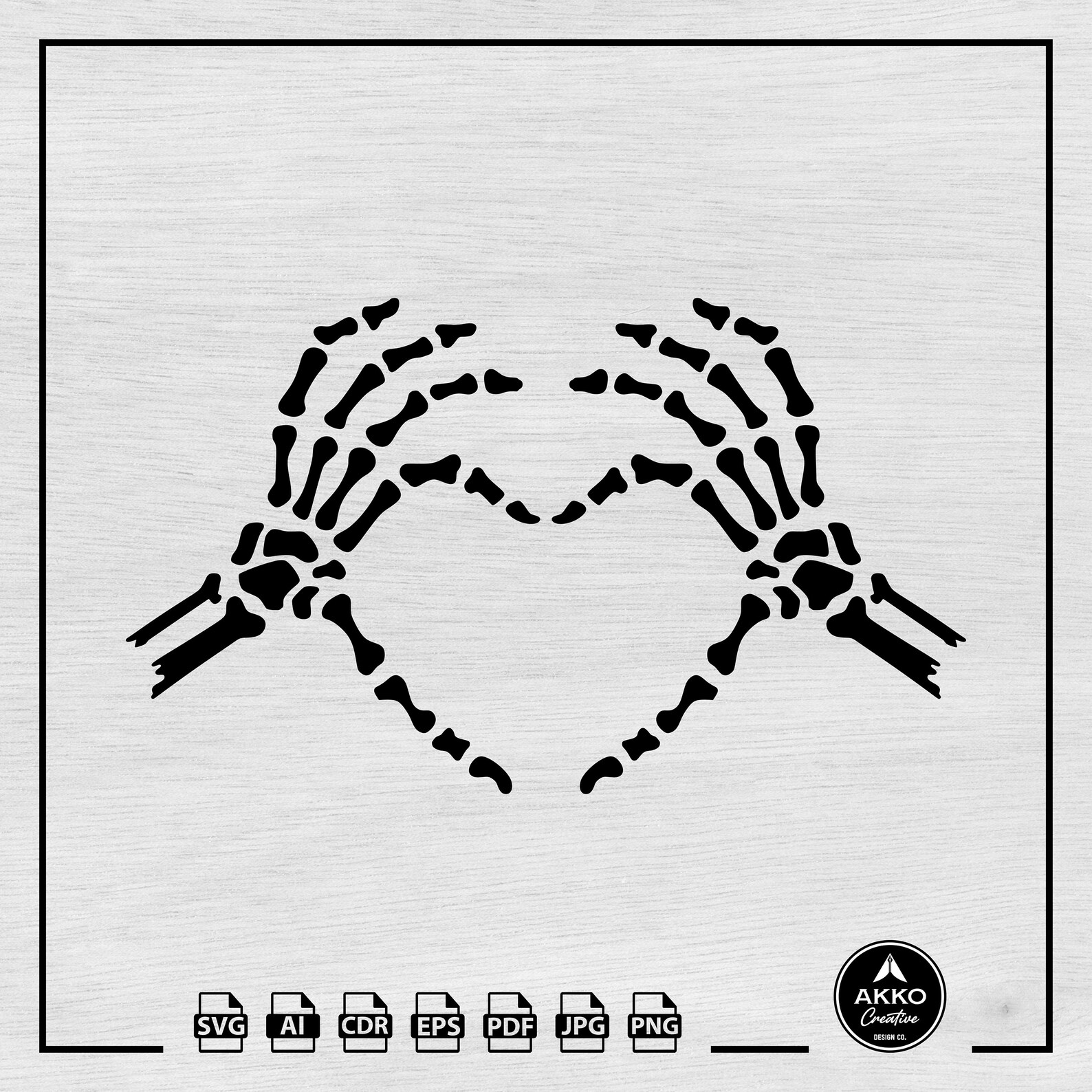 Skeleton Hands Heart Svg Png, Skeleton Heart Sign Svg, Valentine's Day Svg, Skelly Hands Svg ...