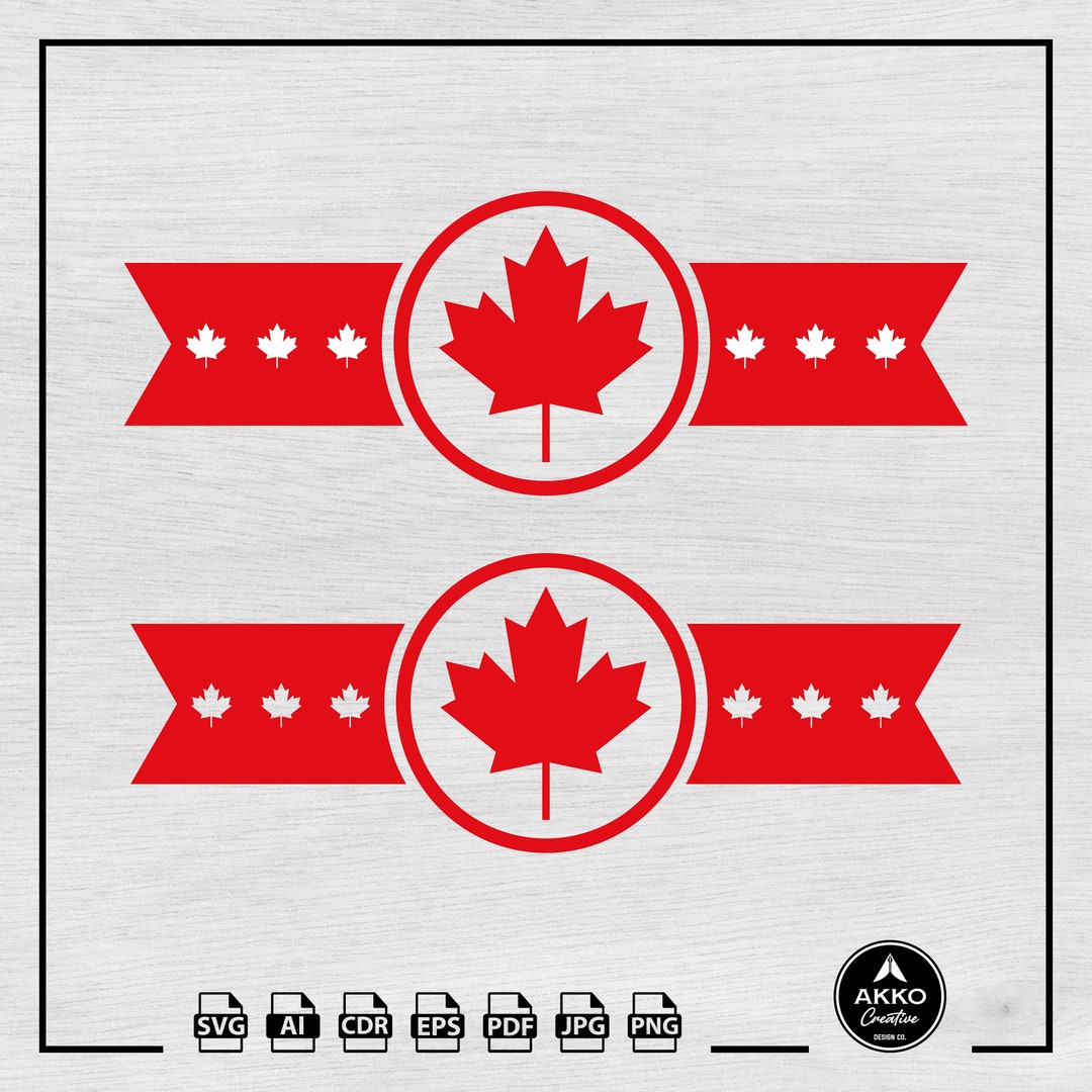 Canada Svg Png, Canadian Maple Leaf Svg, Flag of Canada Svg, Canadian ...