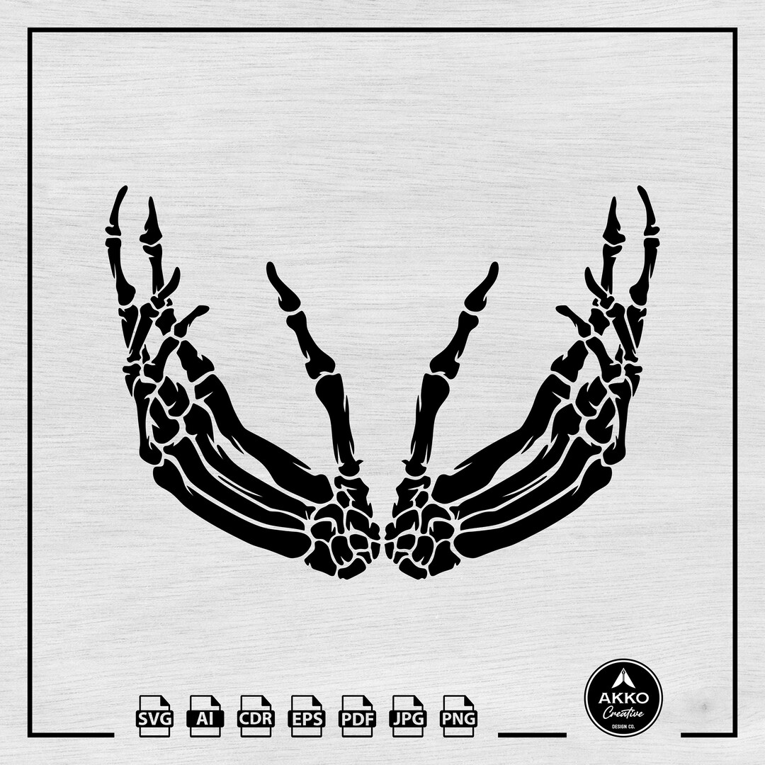 Skeleton Hands Praying Svg Prayer Hands Svg Skeleton Hands Etsy