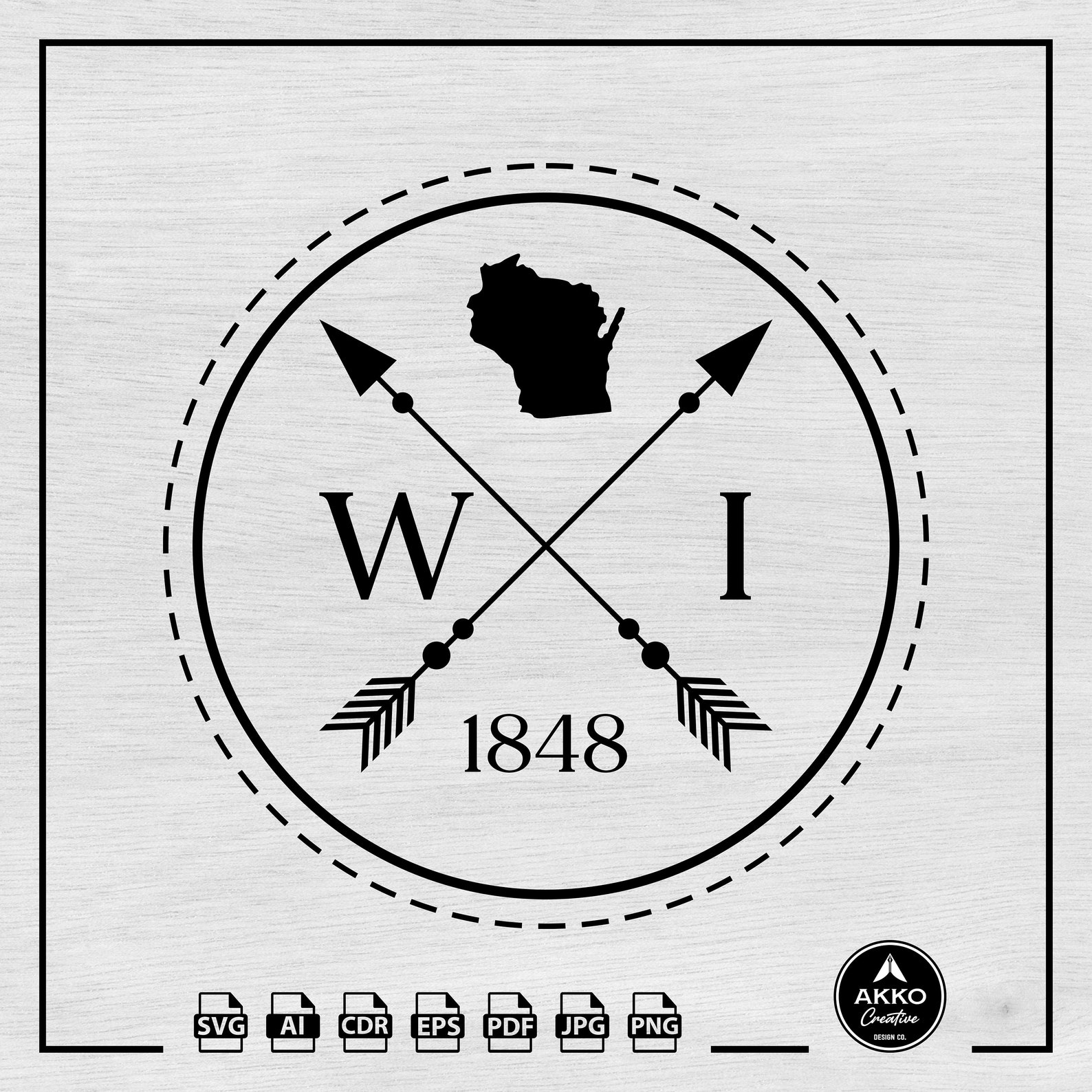 Wisconsin Svg Png, Wisconsin State Svg, Wisconsin Map Svg, Wisconsin ...