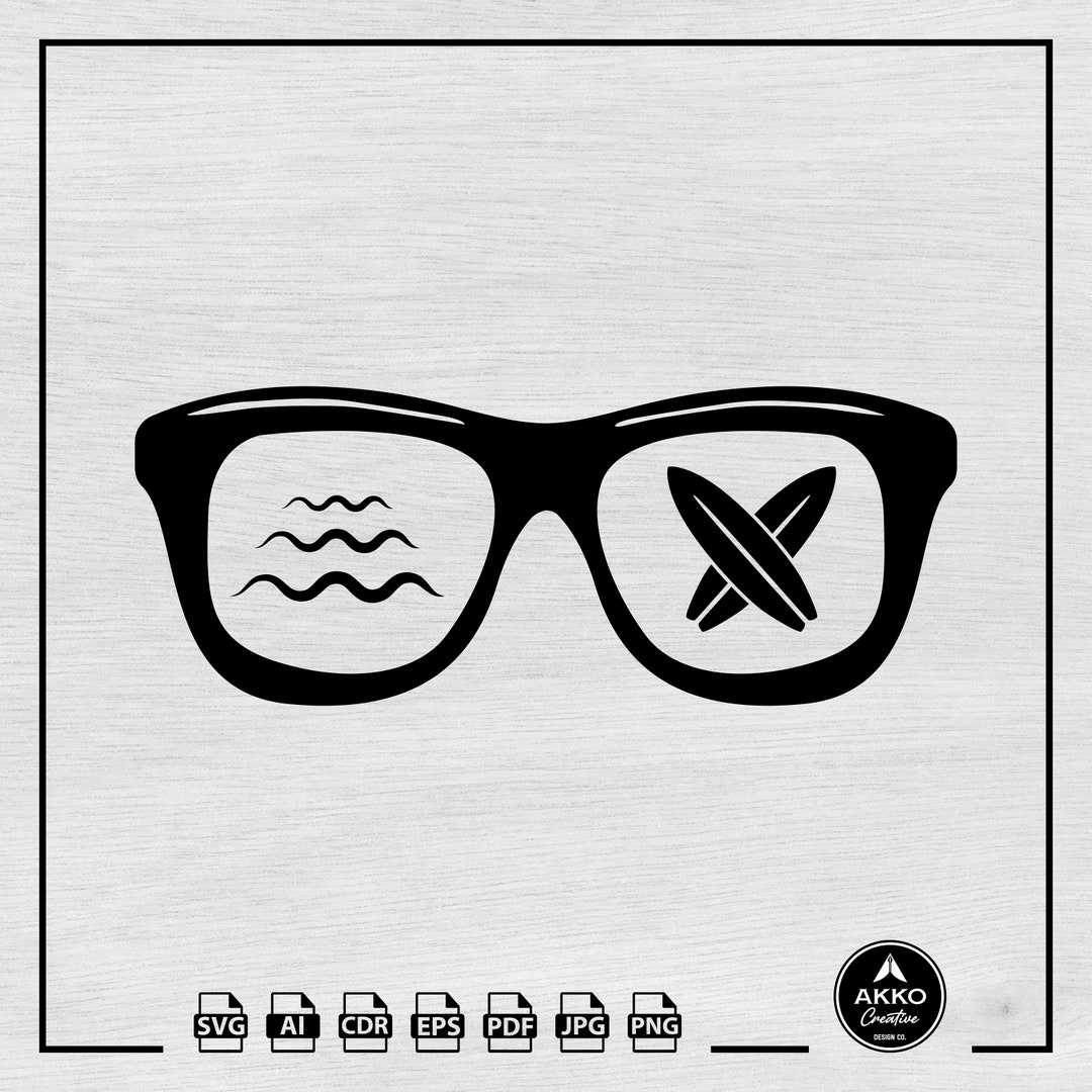 Surfboard Svg Png, Sunglasses Svg, Big Wave Svg, Summer Vibes Svg, Surf ...
