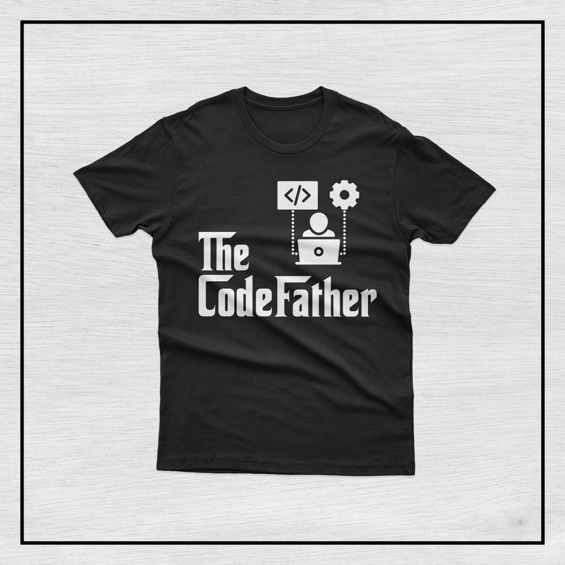 The Codefather Svg Png, Programmer Svg, Software Engineer Svg, Coder Svg, Coding Svg, Geek Shirt ...
