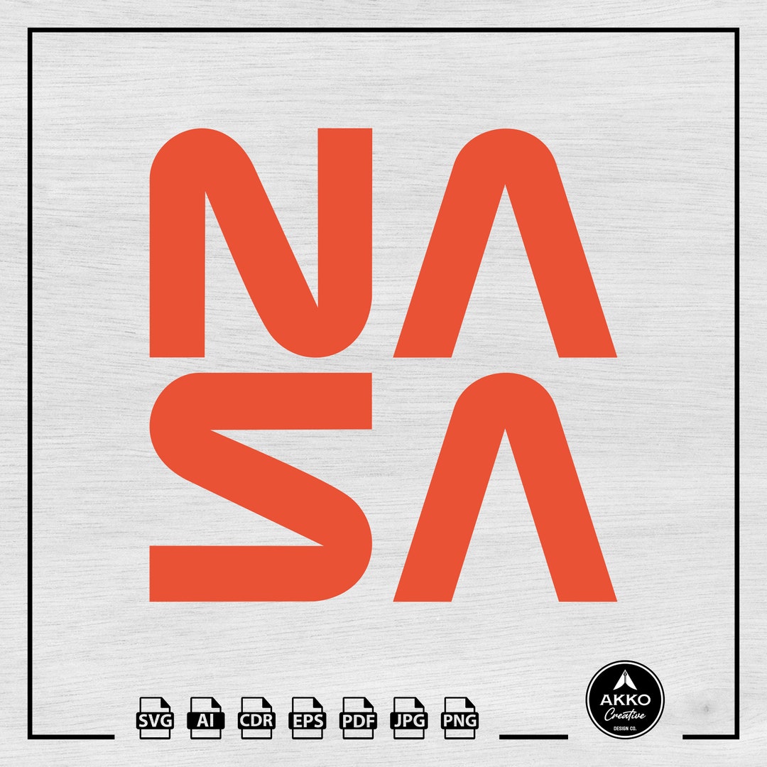 Nasa Svg Png, Nasa Logo Svg, Nasa Typography Svg, Nasa Word Svg, Sci Fi ...