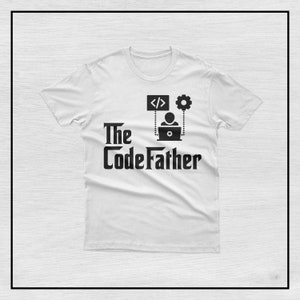 The Codefather Svg Png, Programmer Svg, Software Engineer Svg, Coder Svg, Coding Svg, Geek Shirt ...