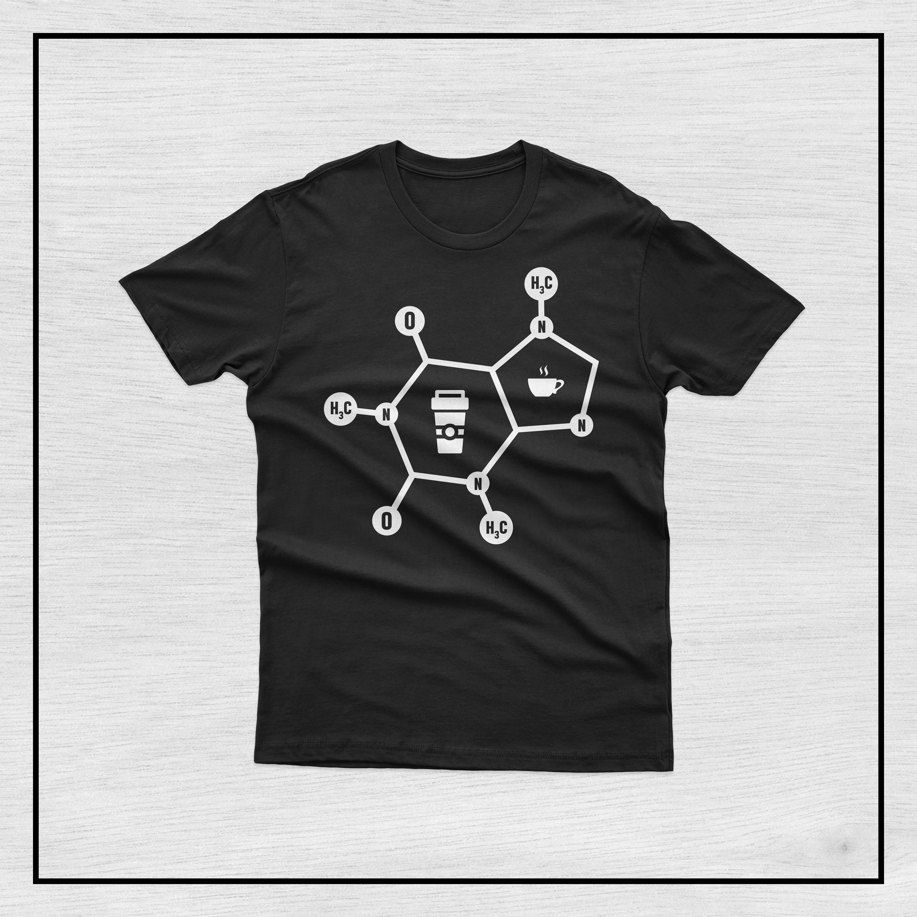 Caffeine Molecule Svg Png Caffeine Svg Coffee Svg Coffee Lover Svg