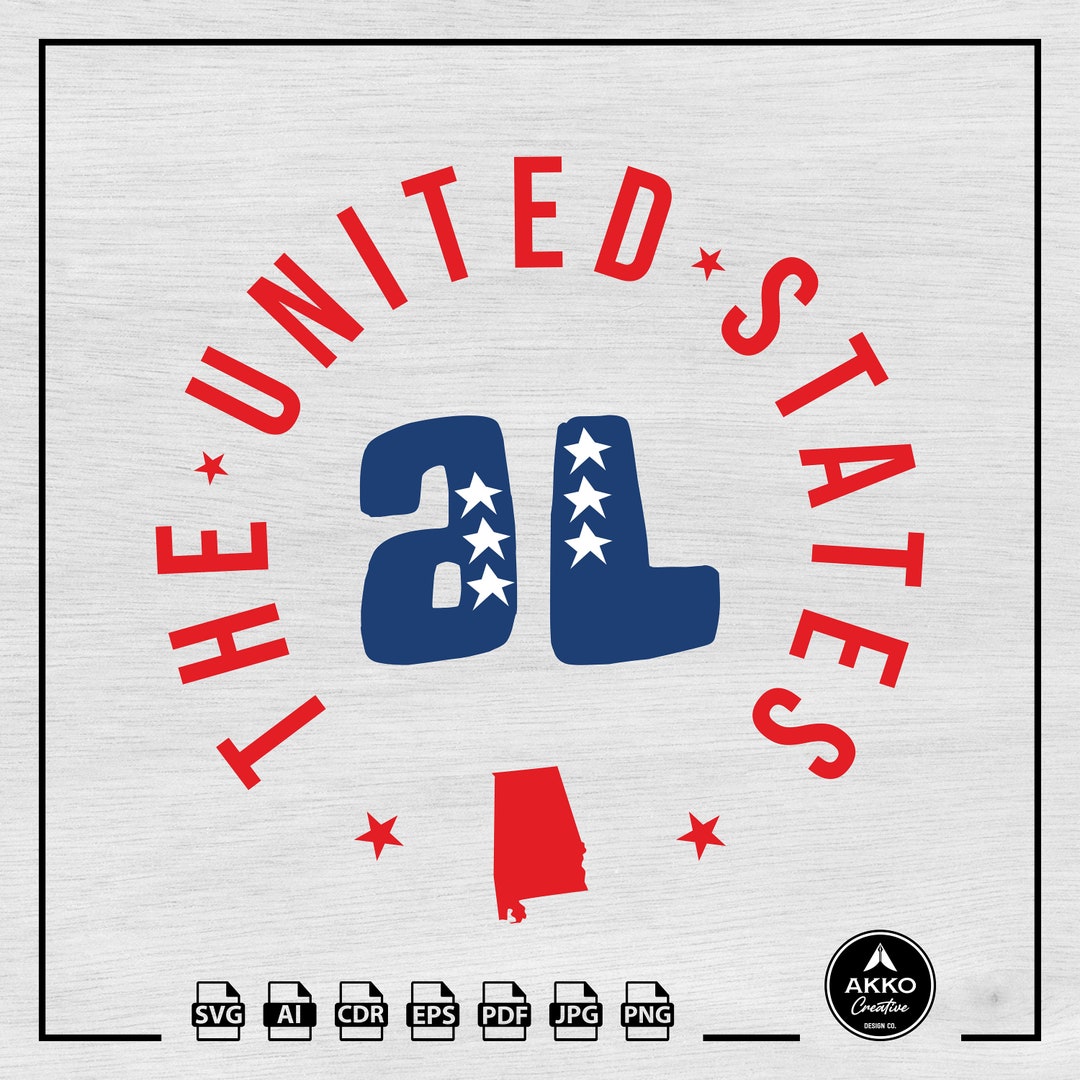 Alabama Svg Png, Alabama Shirt Svg, Alabama Map Svg, Alabama State Svg ...