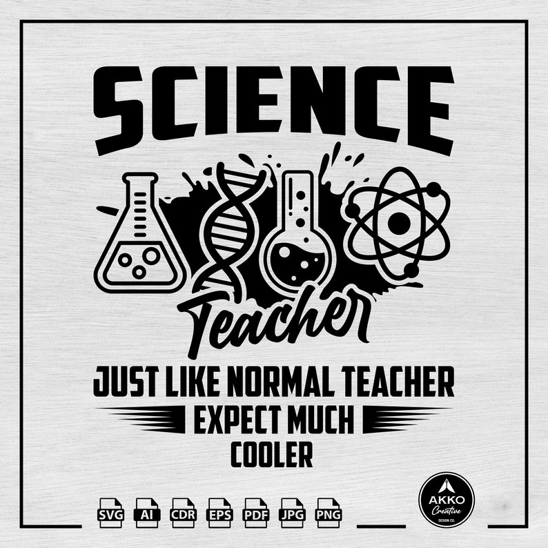 Science Teacher Svg Png, Science Svg Png, Stem Svg, Atom Svg Png ...