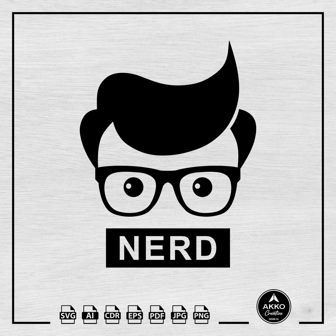 Nerd Svg Png, Smart Boy Svg, Nerdy Svg, Bookworm Svg, Geek Shirt Svg ...