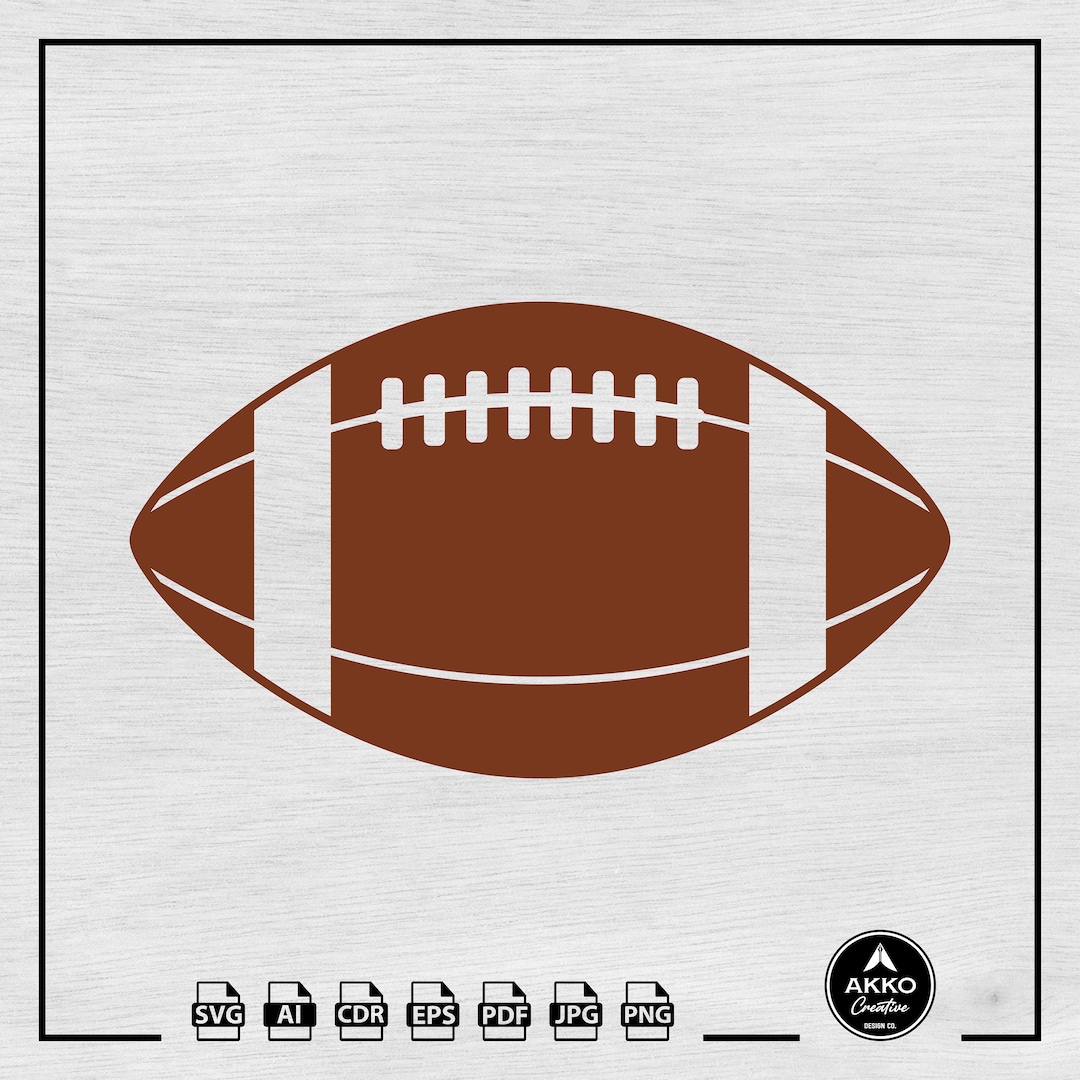 Football Svg Png, Football Laces Svg, American Football Svg, Sports Svg ...