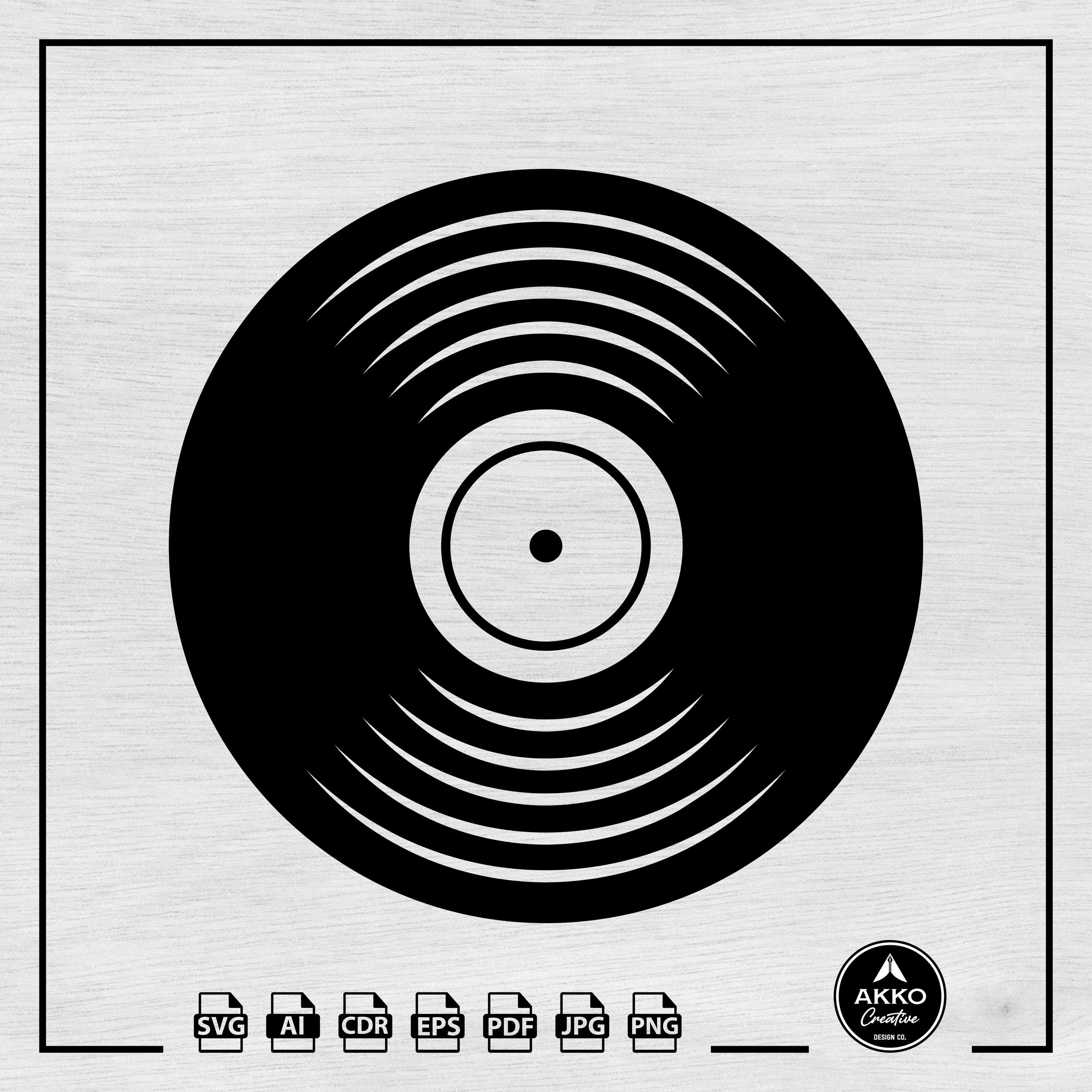 LP Svg Png, Vinyl Record Svg, Music Svg, Tonearm Svg, Long Play Svg ...