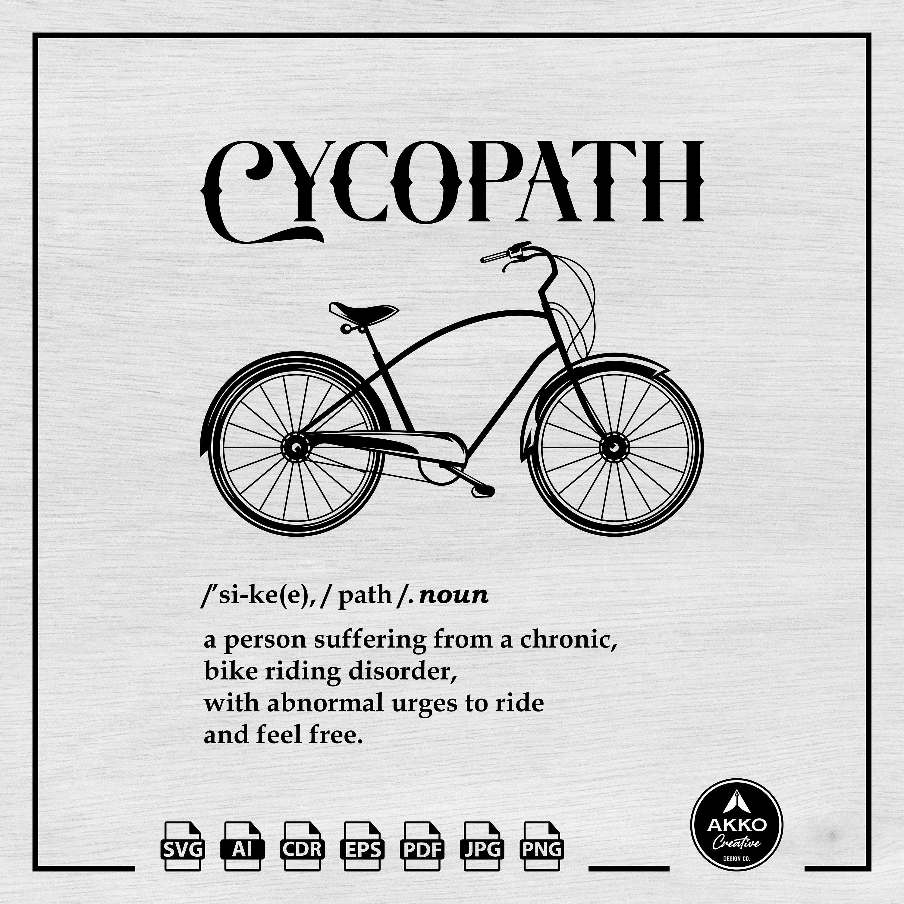 Cycopath Svg Png, Bicycle Svg, Bike Svg, Cycle Svg, Dictionary ...