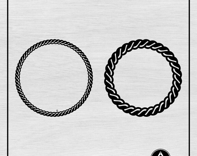 Rope Frame SVG, Square, Frame SVG, Nautical, JPG, Png, Chinoiserie ...