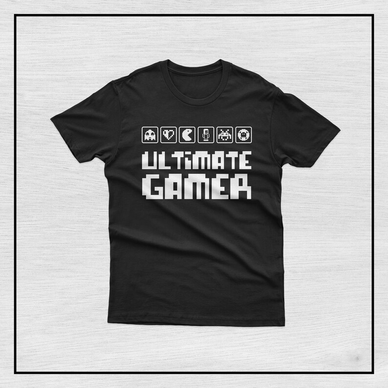 Ultimate Gamer Svg Png, Gamer Svg, Space Invaders Svg, Video Game Svg ...