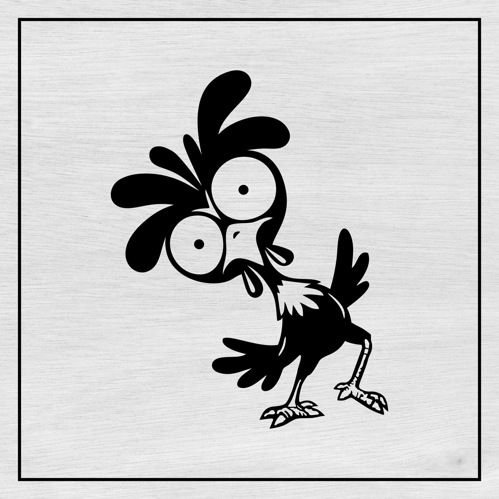 Verrückte Huhn-Svg Png, Hahn-Svg, Huhn-Lady-Svg, Huhn-Gesicht-Svg, Ei ...