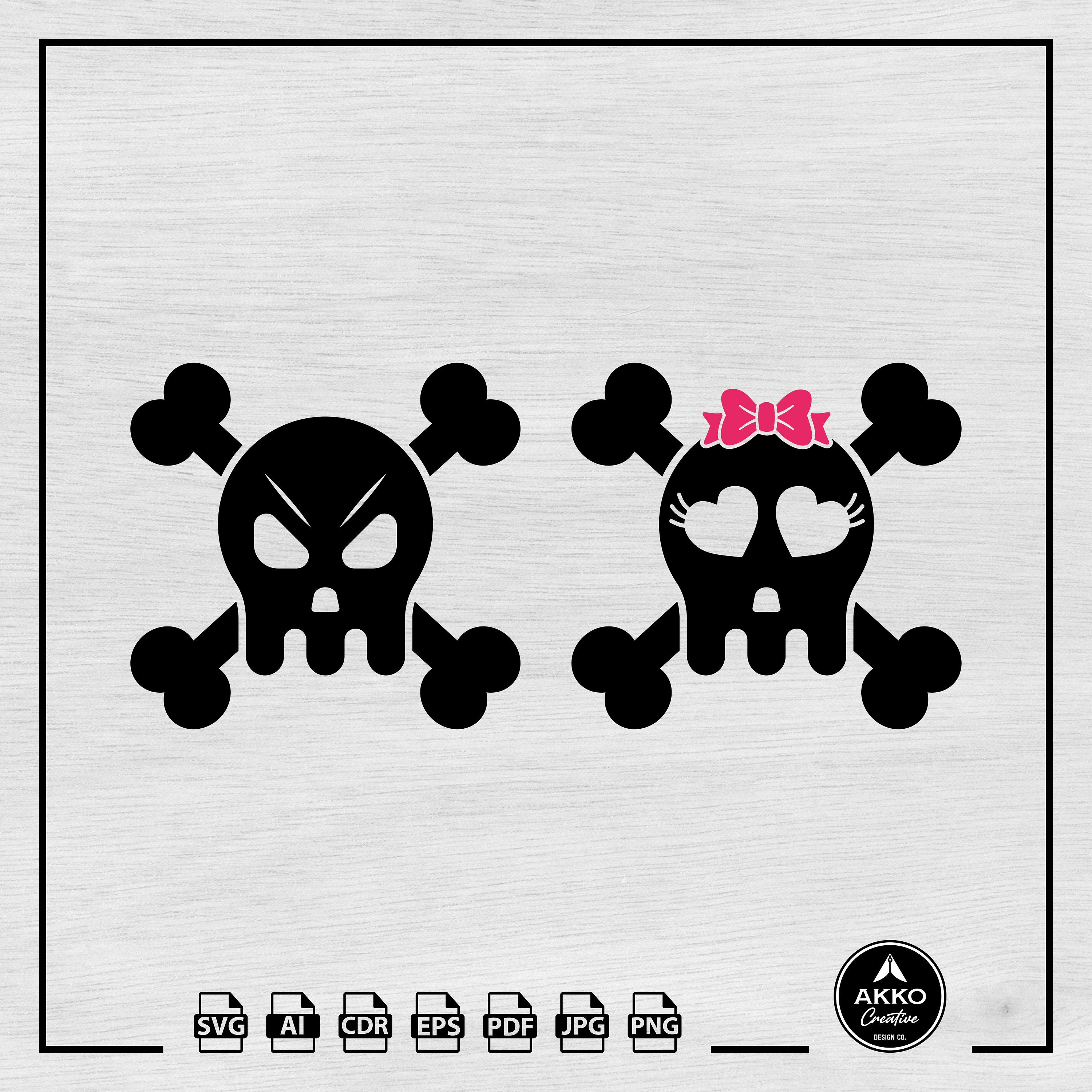 Cute Skull Svg Png, Cute Girl Skull Svg Png, Girly Skull Svg, Angry Boy ...