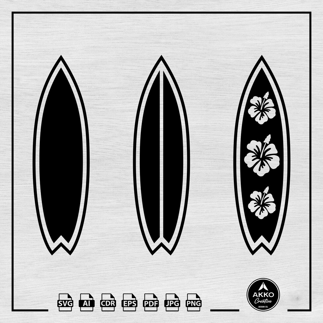 Surfboard Svg Png, Surf Svg, Surfing Svg, Surfer Svg, Hawaiian, Svg ...