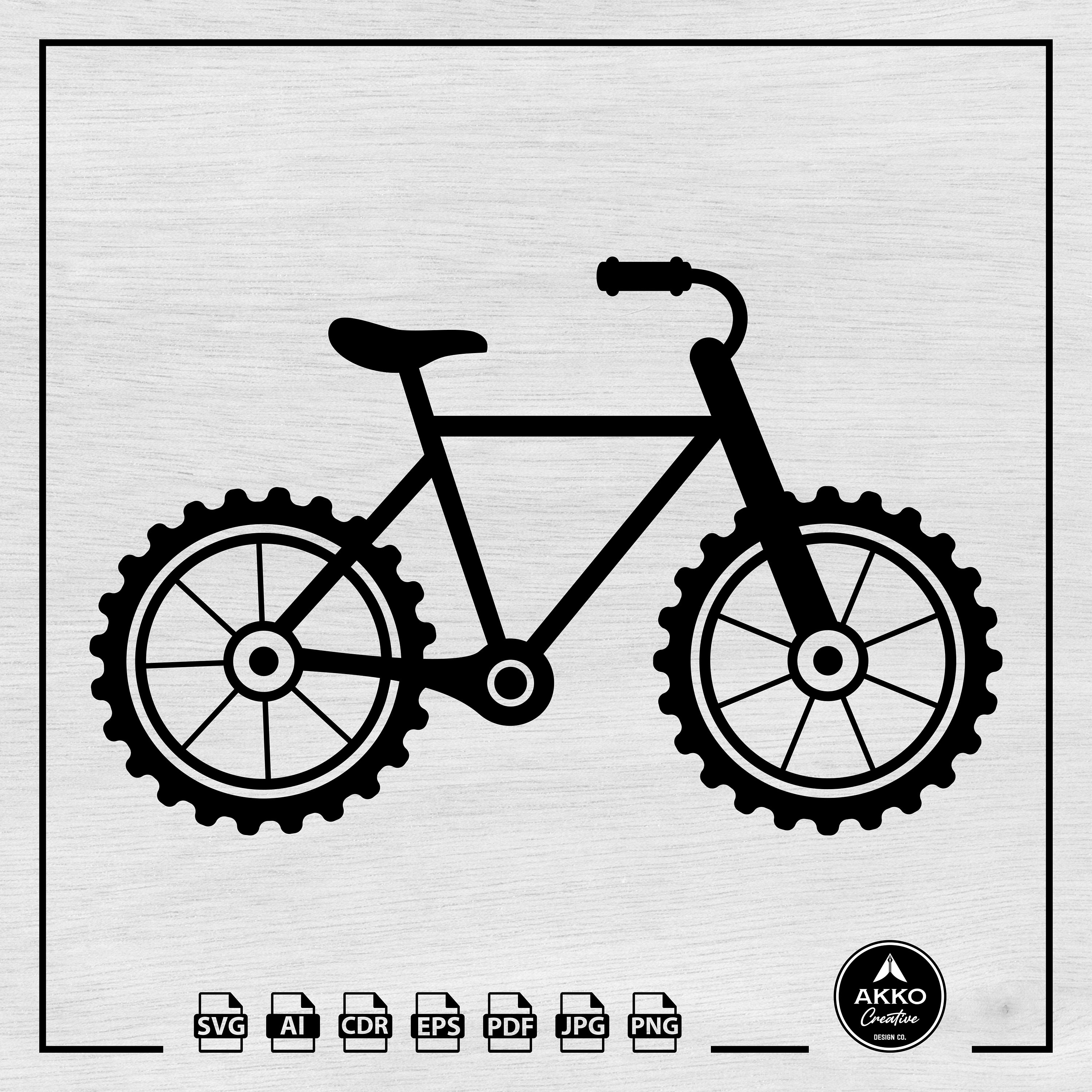 Kids Bike Svg Png, Bicycle Svg, Cute Bike Svg, City Bike Svg, Cycle Svg ...