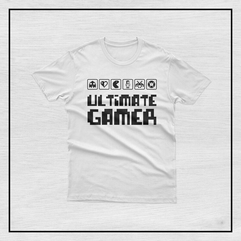 Ultimate Gamer Svg Png, Gamer Svg, Space Invaders Svg, Video Game Svg ...