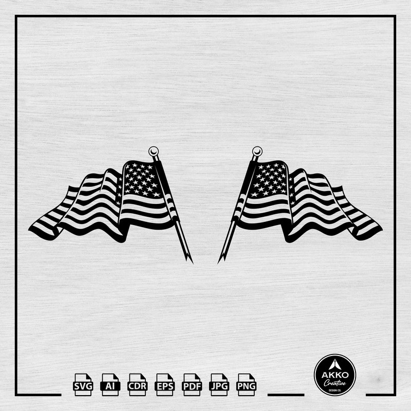 Waving Flag Svg - Etsy
