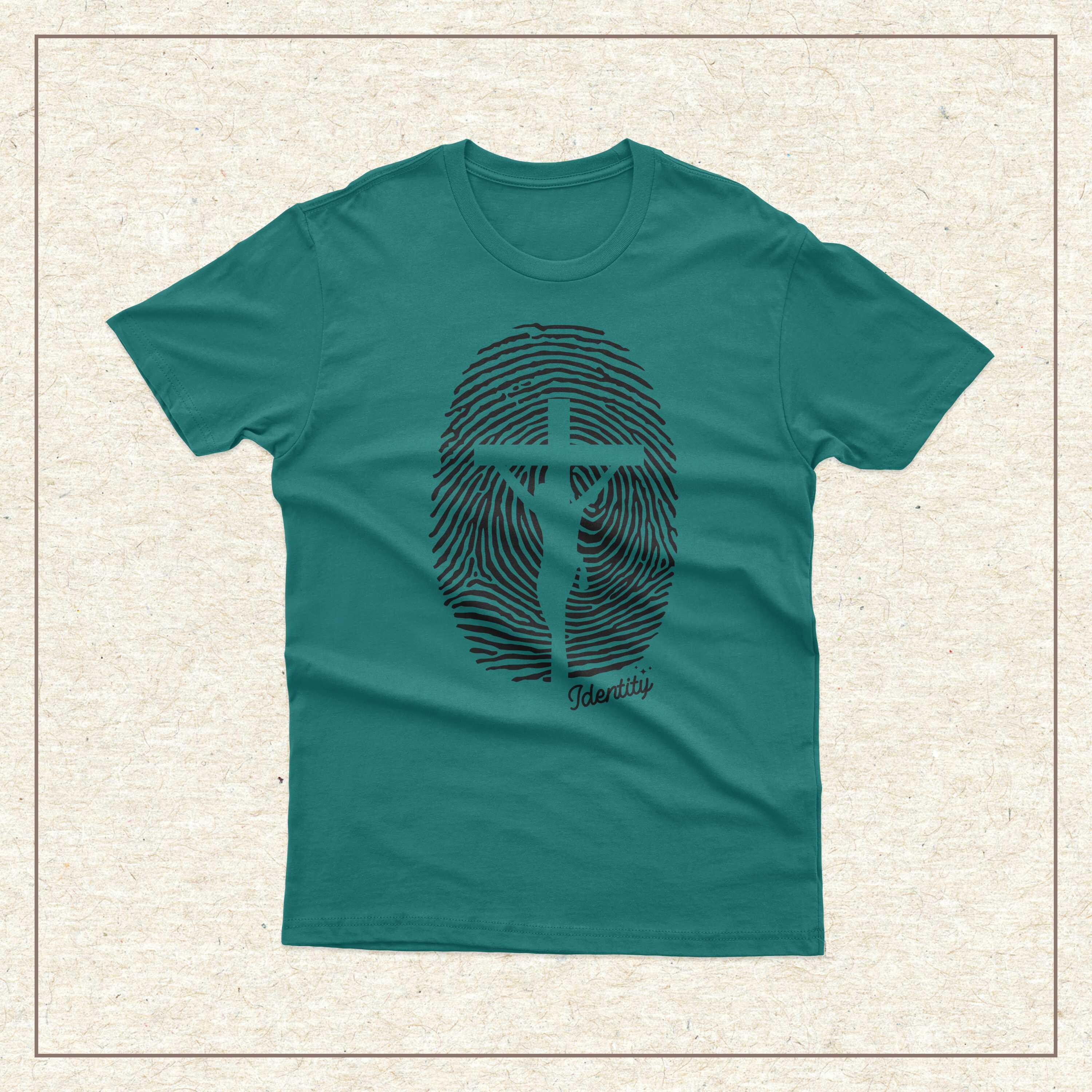 Identity Svg Png, Fingerprint Christian Cross, Clipart, Cricut ...