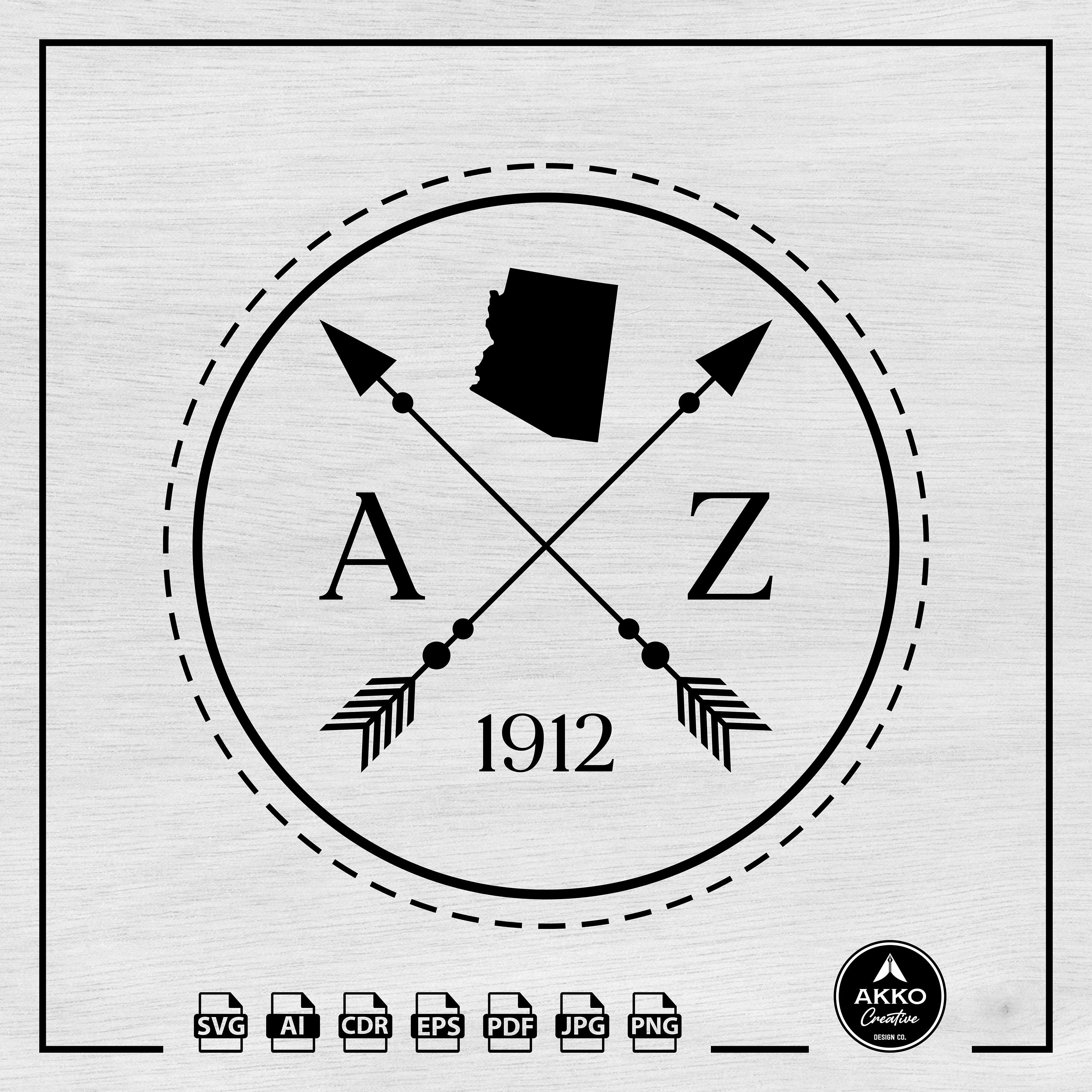 Arizona Svg Png, Arizona State Svg Png, Arizona Map Svg Png, Arizona ...