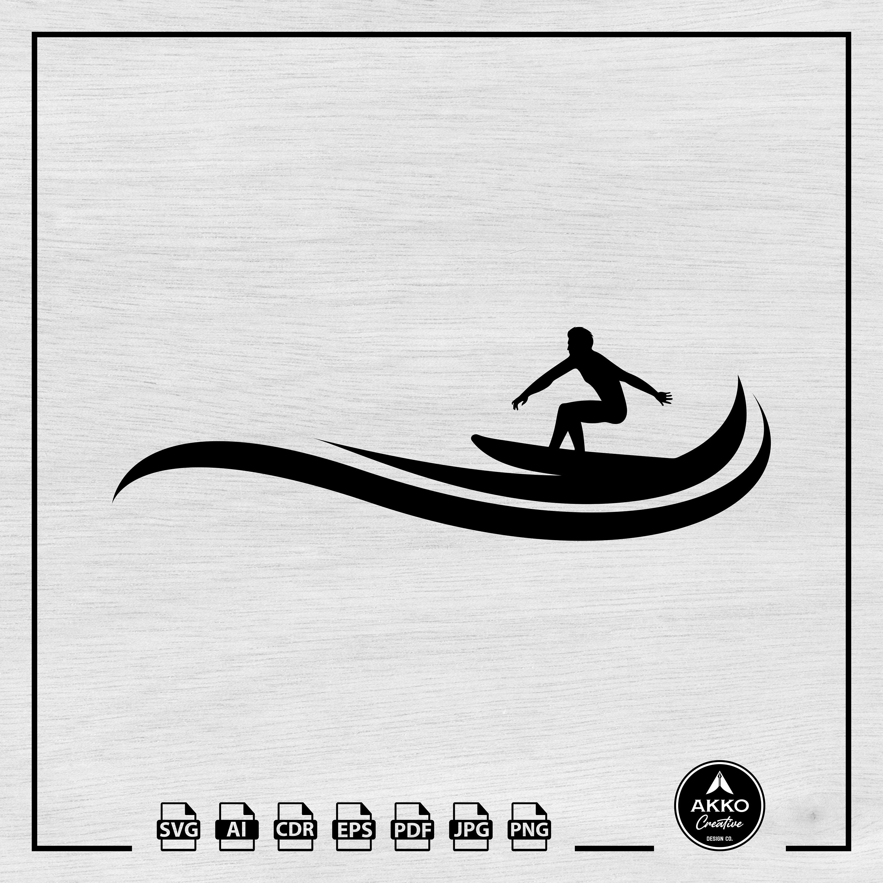 Surfer Svg, Surf Wave Svg, Big Waves Svg, Surfboard Svg, Surf Svg ...