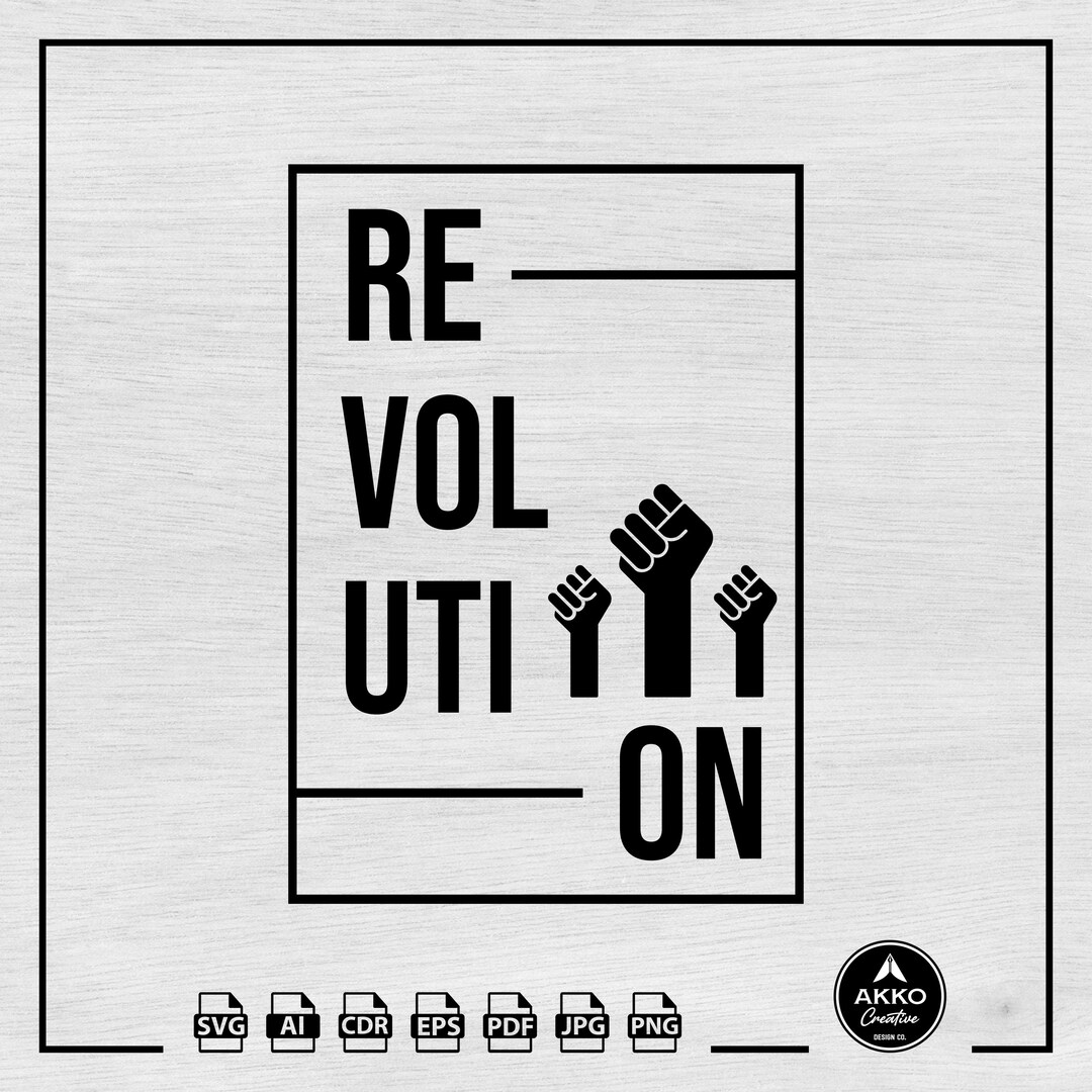 Revolution Svg Png, Fist Svg, Raised Fist Svg, Punch Svg, Protest Icon ...