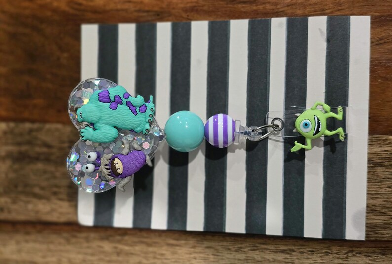 Monsters Inc. Badge Reel - Etsy