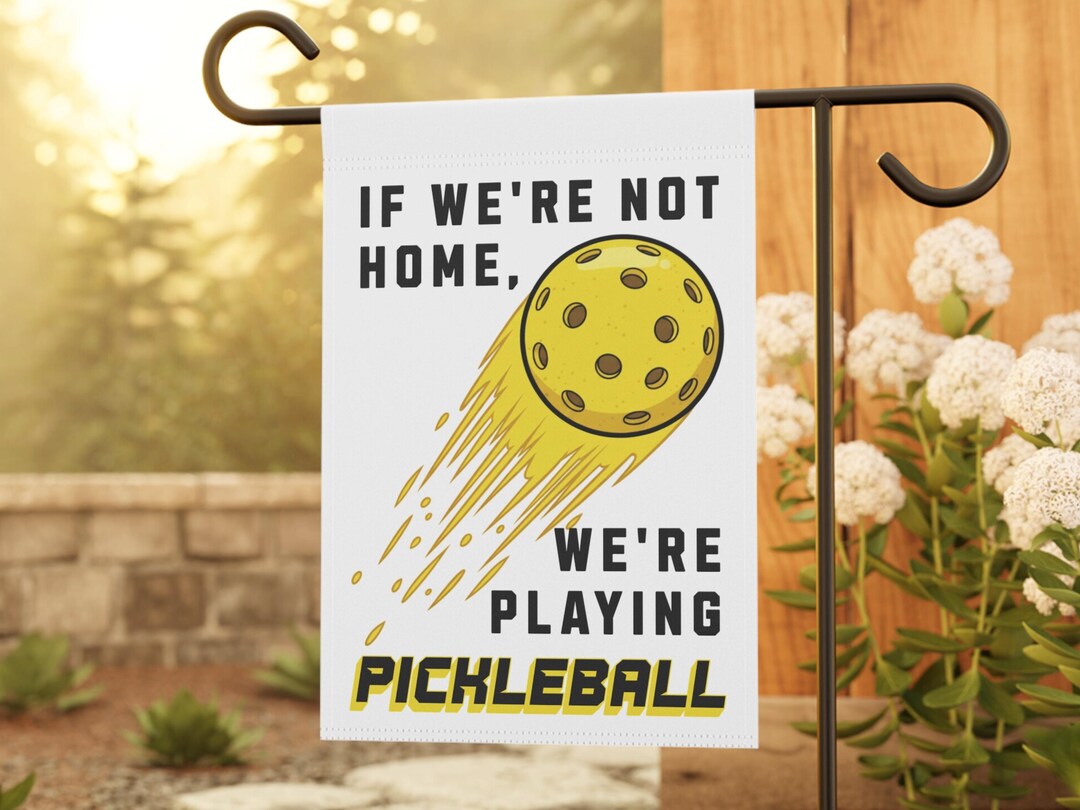 Pickleball Garden Flag: Yard Display for Pickleball Players, Sports ...