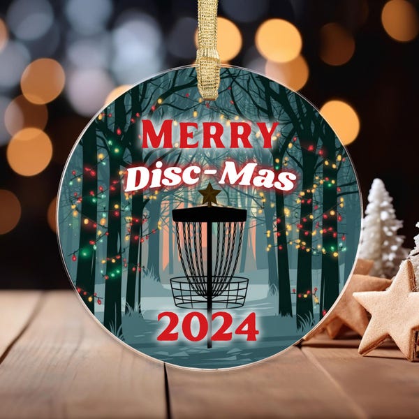 Disc Ornament - Etsy