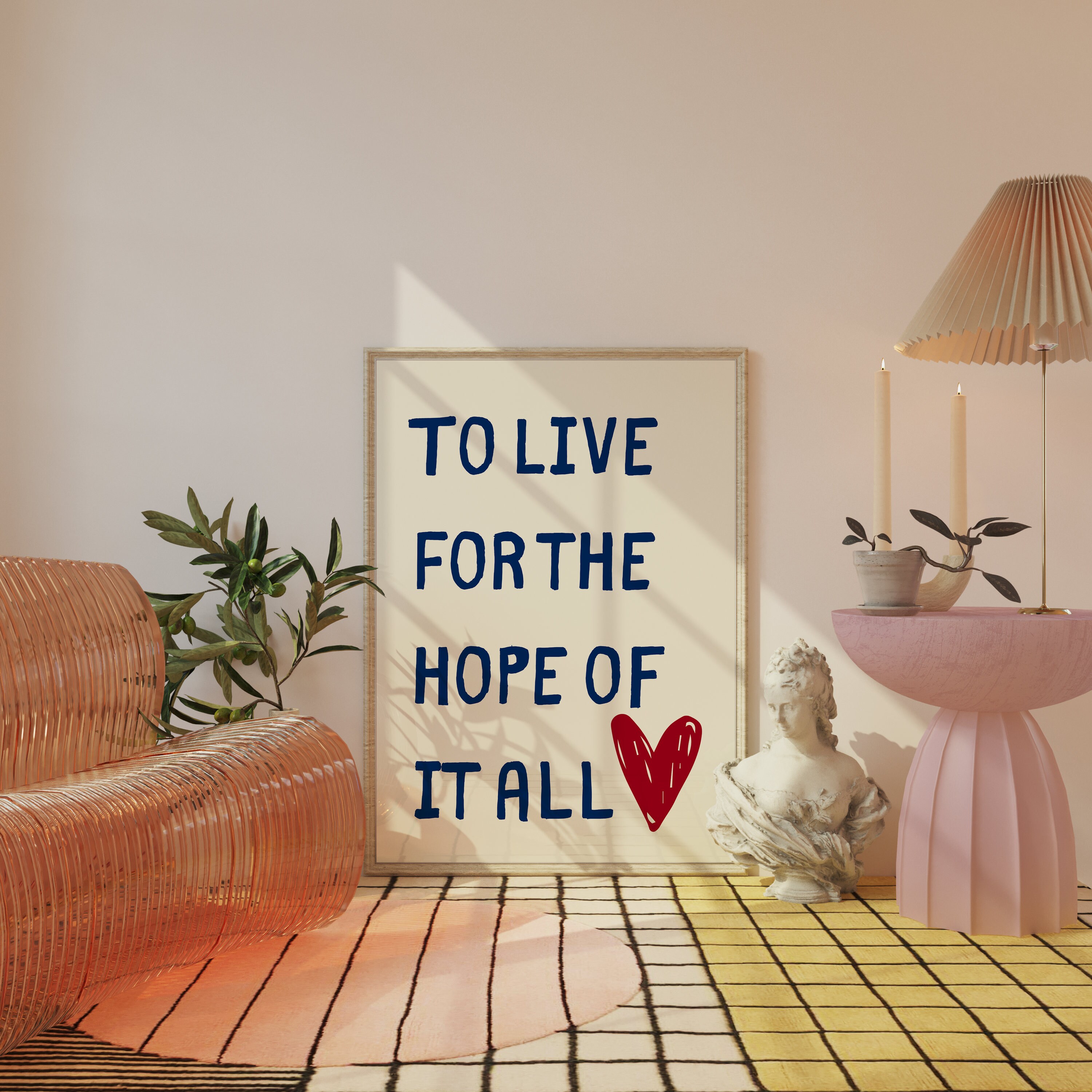August Taylor Swift Poster to Live for the Hope of It All Song Lyric ...