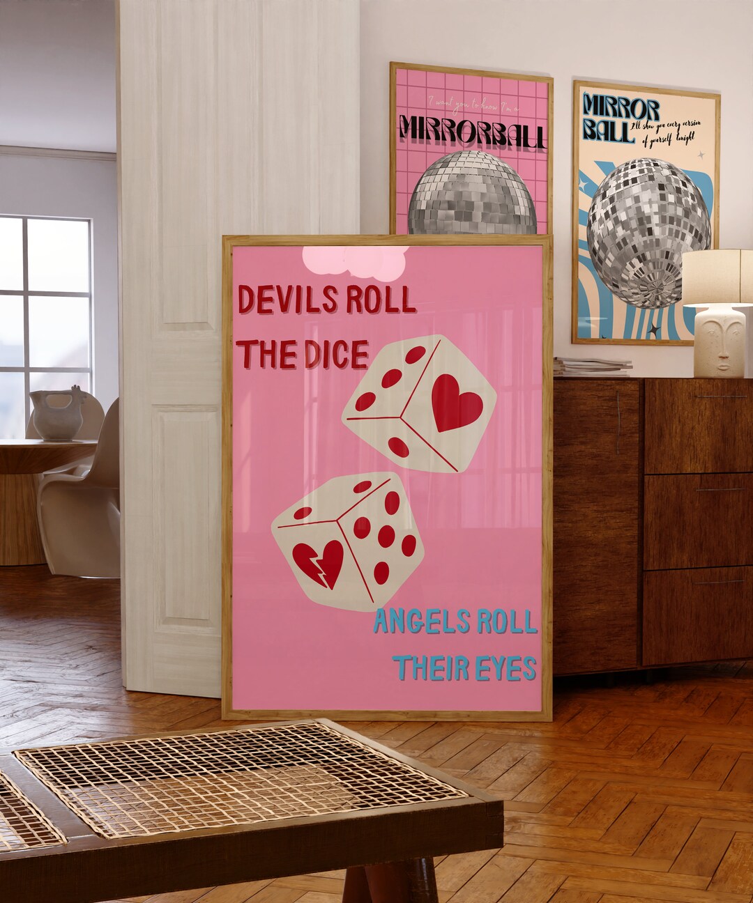 Devil Roll the Dice Print, Taylor Swift Print, Dice Wall Art, Taylor ...