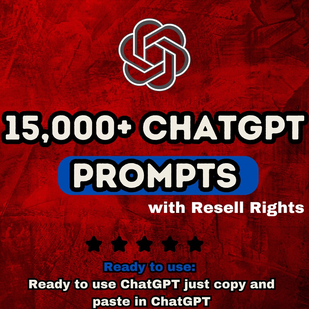 15000 Chatgpt Prompts Ultimate Chatgpt Prompts Collection Make Money Online With AI Chatgpt ...