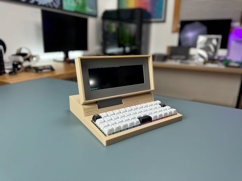 Fully Built Retro-inspired Raspberry Pi Zero 2W Laptop Cyber Deck - Etsy