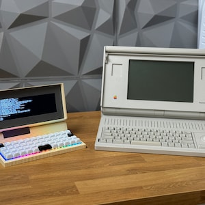 Retro-inspired Raspberry Pi Zero Laptop Kit: 3D Printable STL Files ...