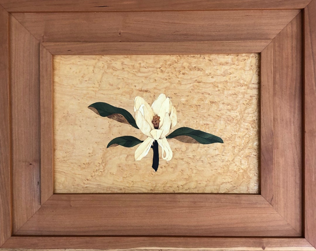 Marquetry Flower Sweet Bay - Etsy
